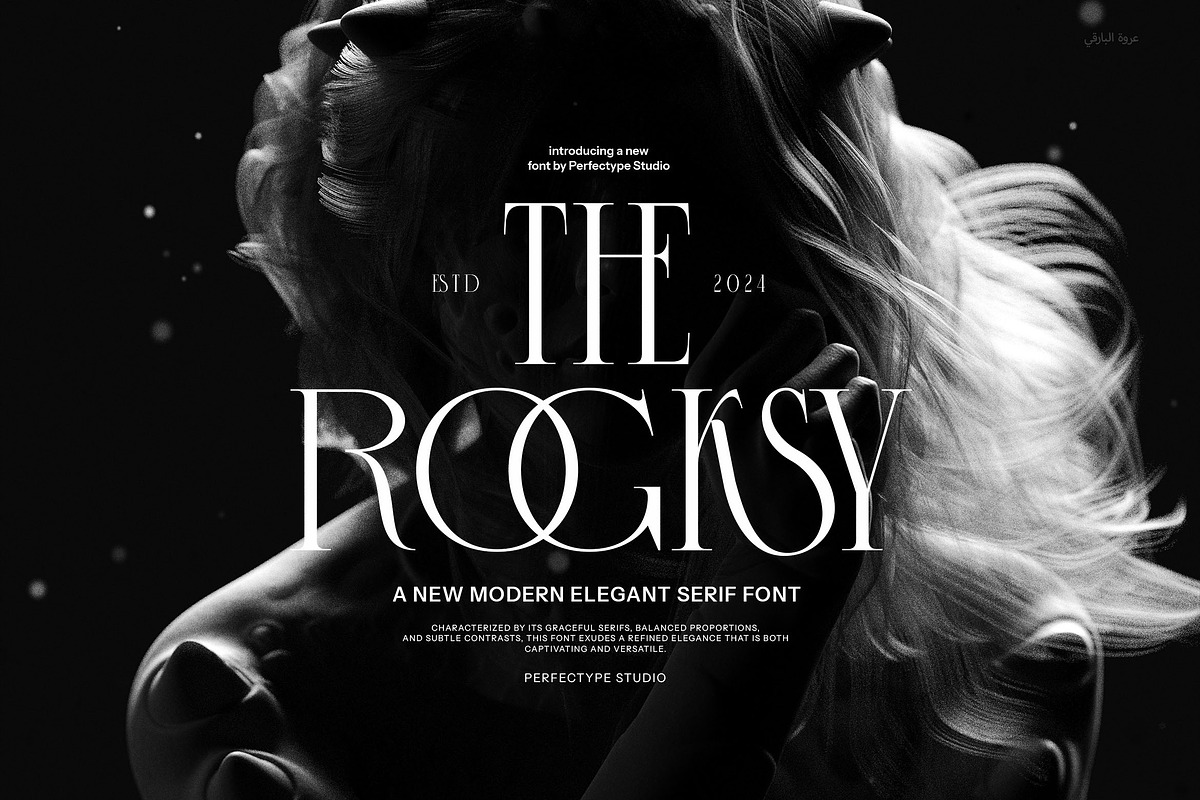 The Rogksy Elegant Serif Font By Perfectype
