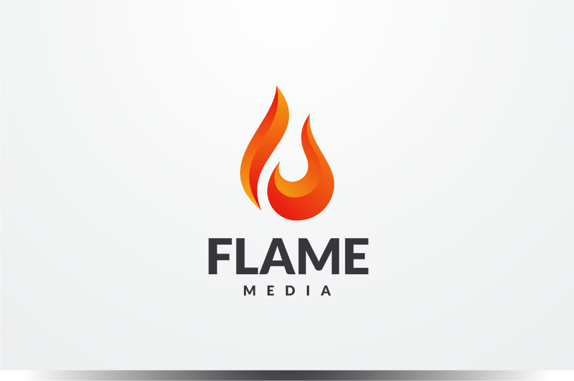 Flame logo, a Branding & Logo Template by yopie