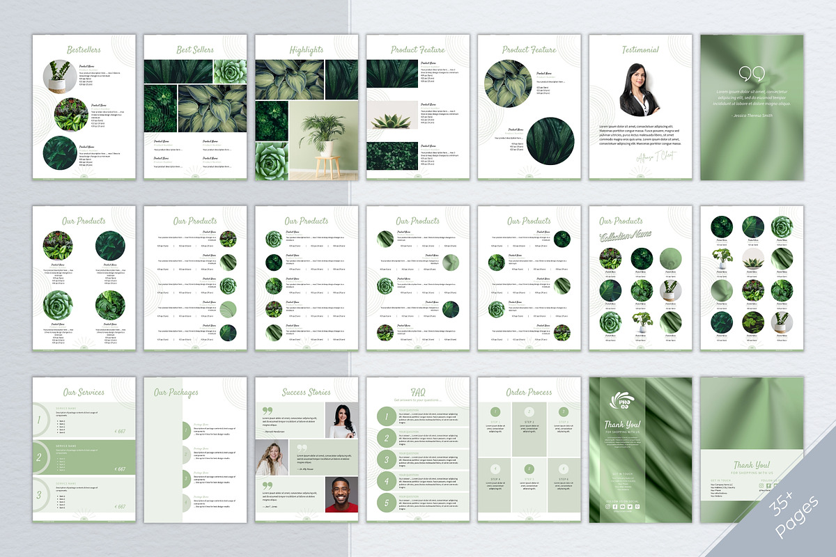 Product & Pricing Catalog Template, a Magazine Template by B2 Digital ...