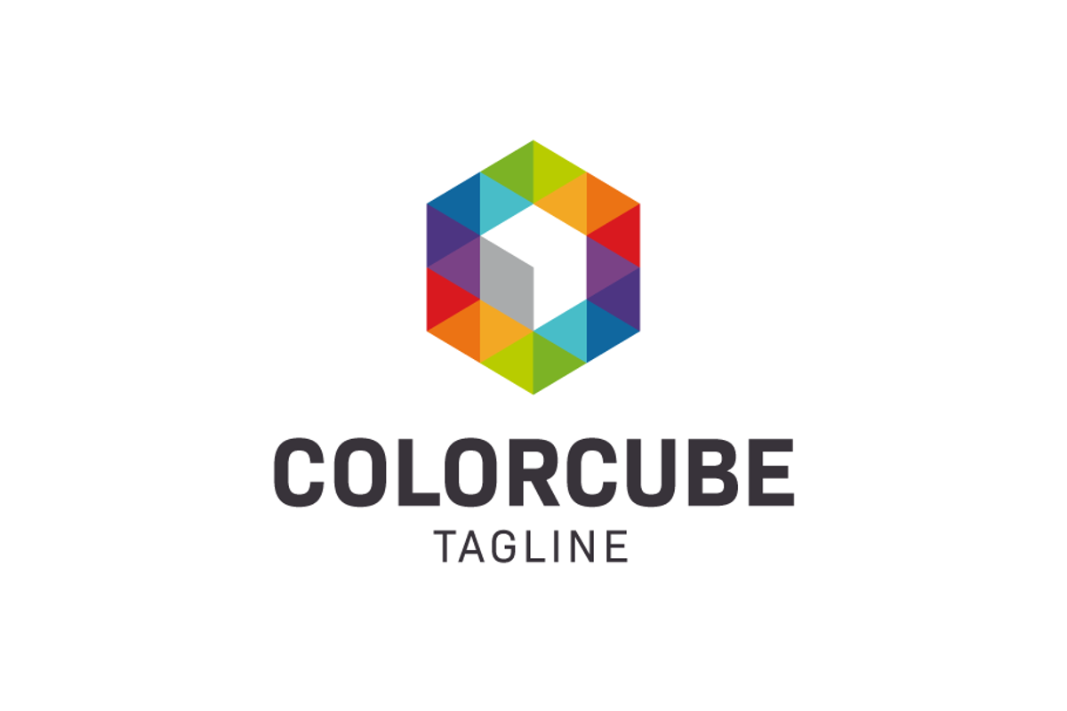 Color Cube Logo, a Branding & Logo Template by brandphant
