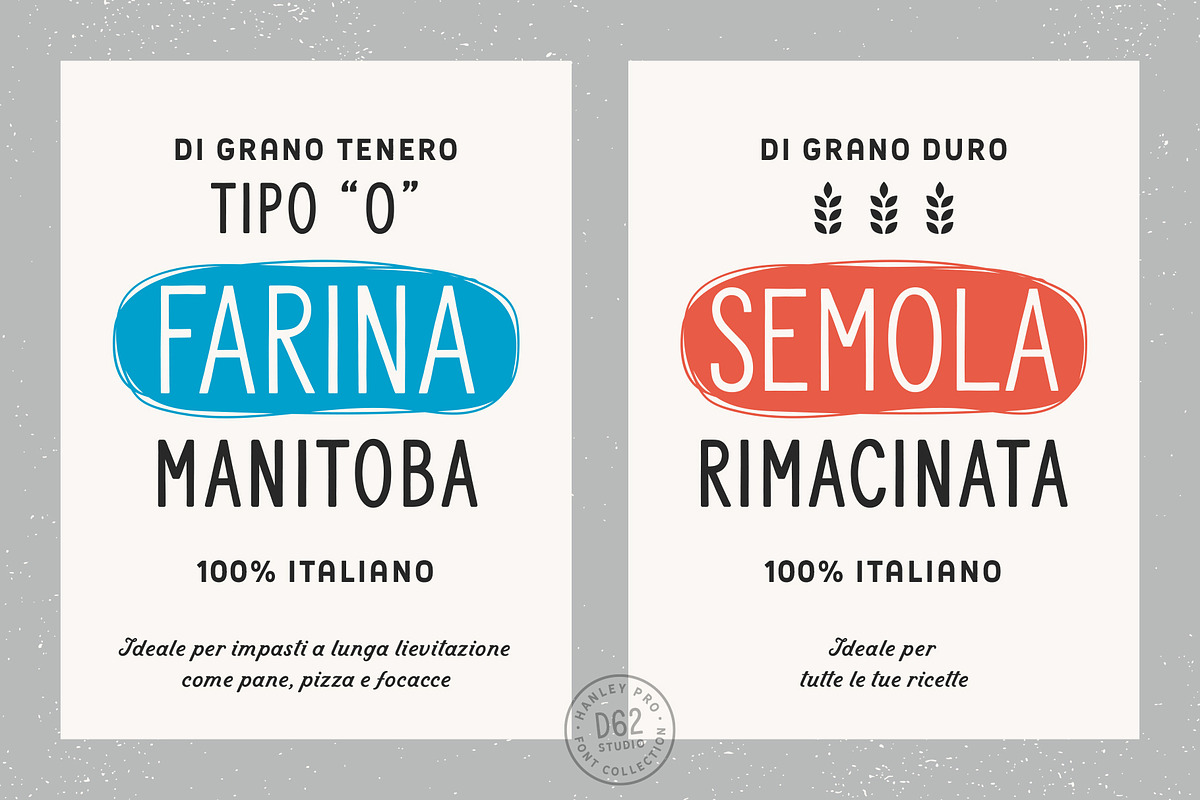 Hanley Pro Font Collection