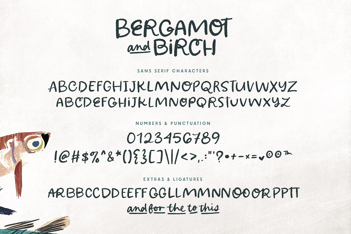 Bergamot & Birch Font Duo, a Script Font by Callie Rian & Co.