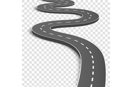 Highway infographic with markings., a Transportation Illustration by ...