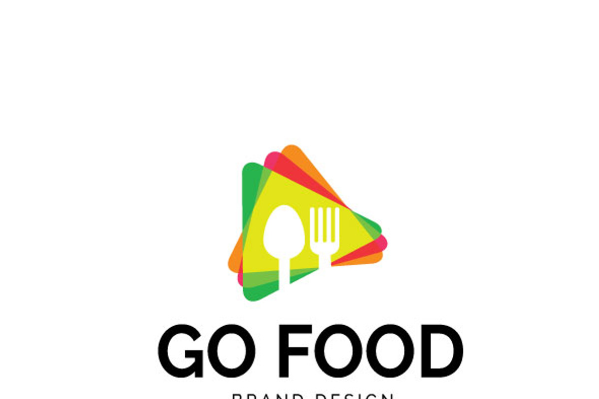 Go Food Logo, a Branding & Logo Template by Mariyana