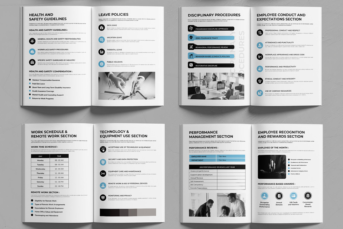 Employee Policy Handbook Template