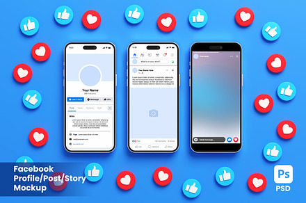 Social Media Mockups, an iPhone Mockup by artimasa