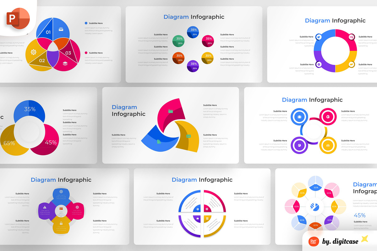 Diagram PowerPoint - Infographic Template