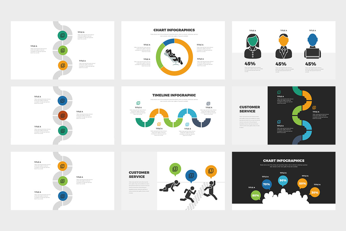 Boom : Chart Infographics Powerpoint, a Presentation Template by Punkl Camp