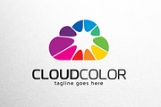 Cloud Color Logo Template, a Branding & Logo Template by gunaonedesign