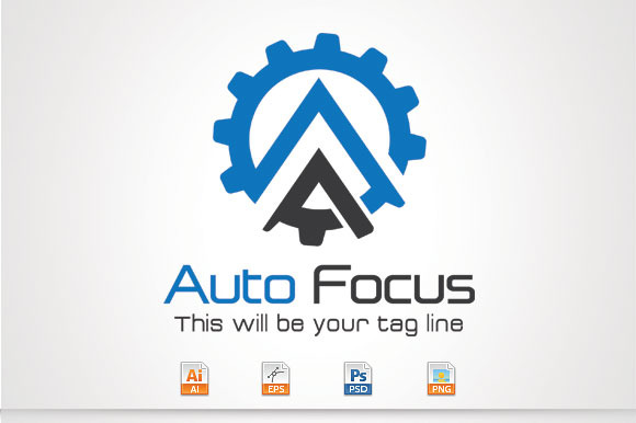 Auto Focus, a Branding & Logo Template by stock6design