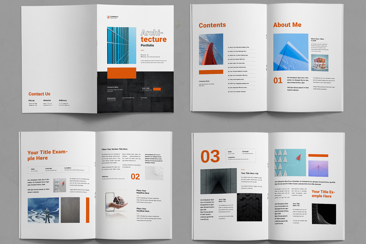Architecture Portfolio Brochure