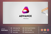 Advance Media - Logo Template, a Branding & Logo Template by DynamikMedia