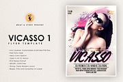 Vicasso 1, a Flyer Template by What a Story