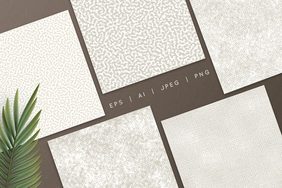 Textures: 15 Seamless Patterns, a Pattern Graphic by Curly_Pat