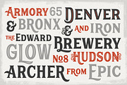 Hanley Block Pro, a Font by DISTRICT 62 STUDIO