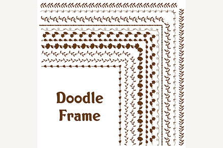 art line border, a Pattern Graphic by IllustrationArtShop