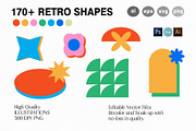 170 Retro Shapes Atelier, an Object Graphic by Katrinelly