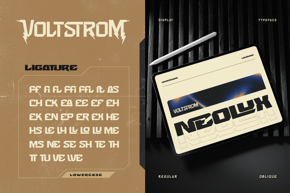 voltstrom-electrical-font