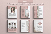 Canva Template Client Welcome Guide, a Templates & Theme by Miri Campbell