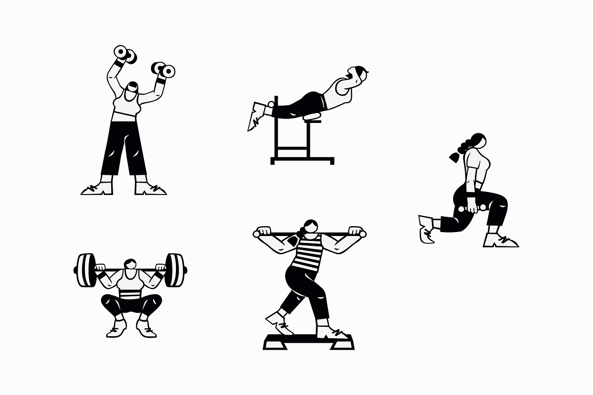 Workout Illustration