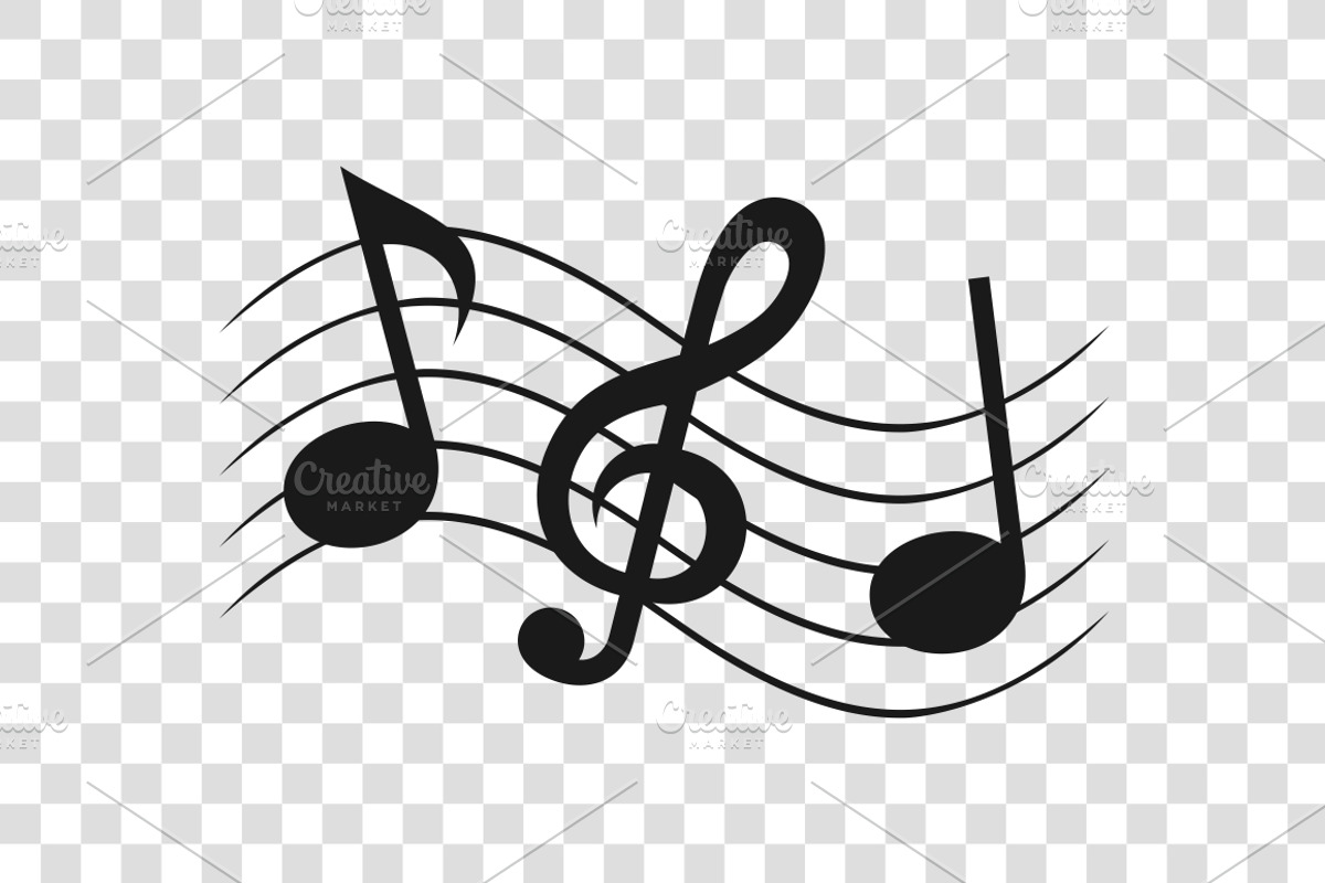 Sheet music2, an Illustration by Vector