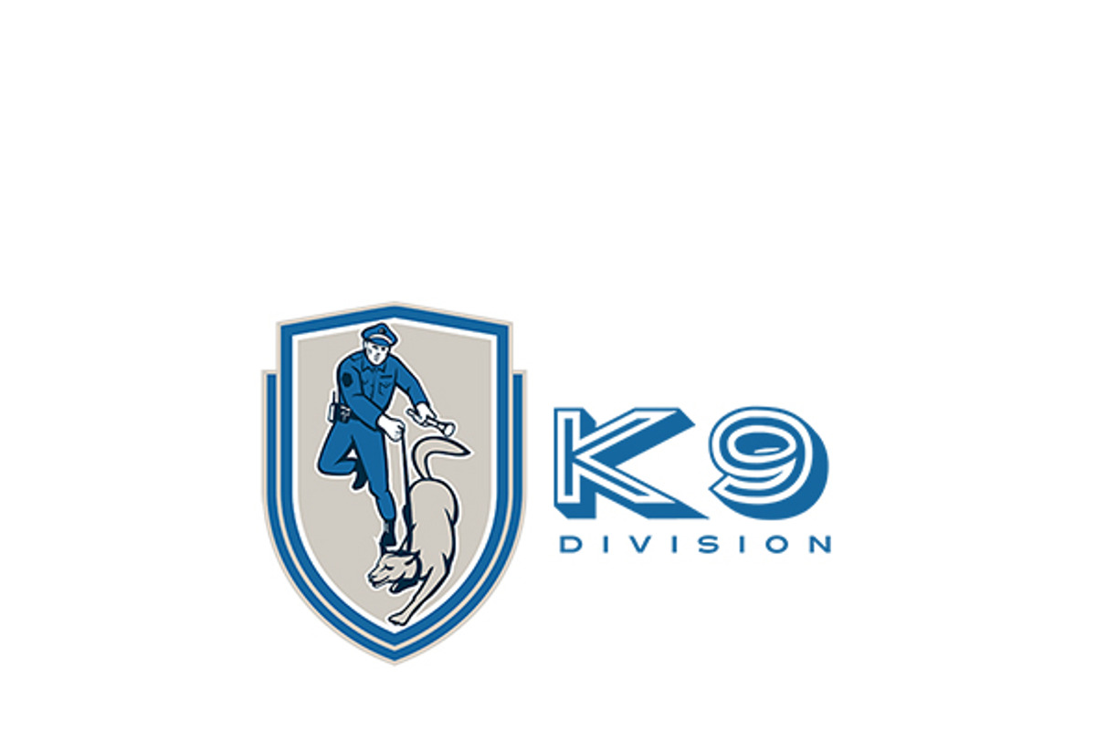 K9 Division Logo, a Branding & Logo Template by patrimonio