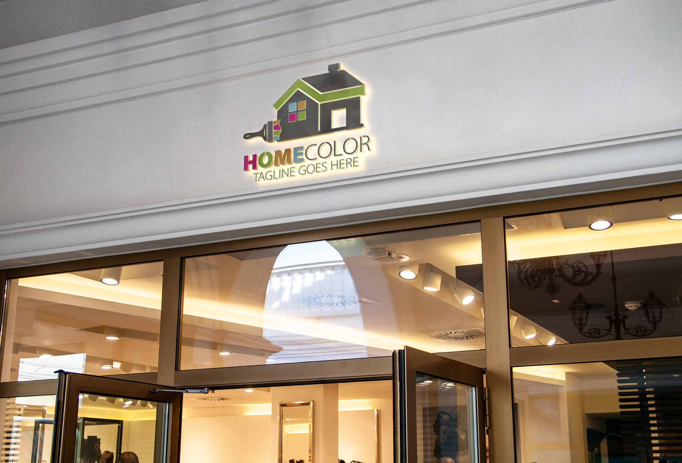 Home Color Logo, a Branding & Logo Template by Josuf Media