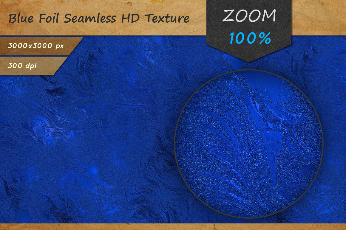 Blue Foil HD Texture, a Texture Graphic by Marabu Textures Store