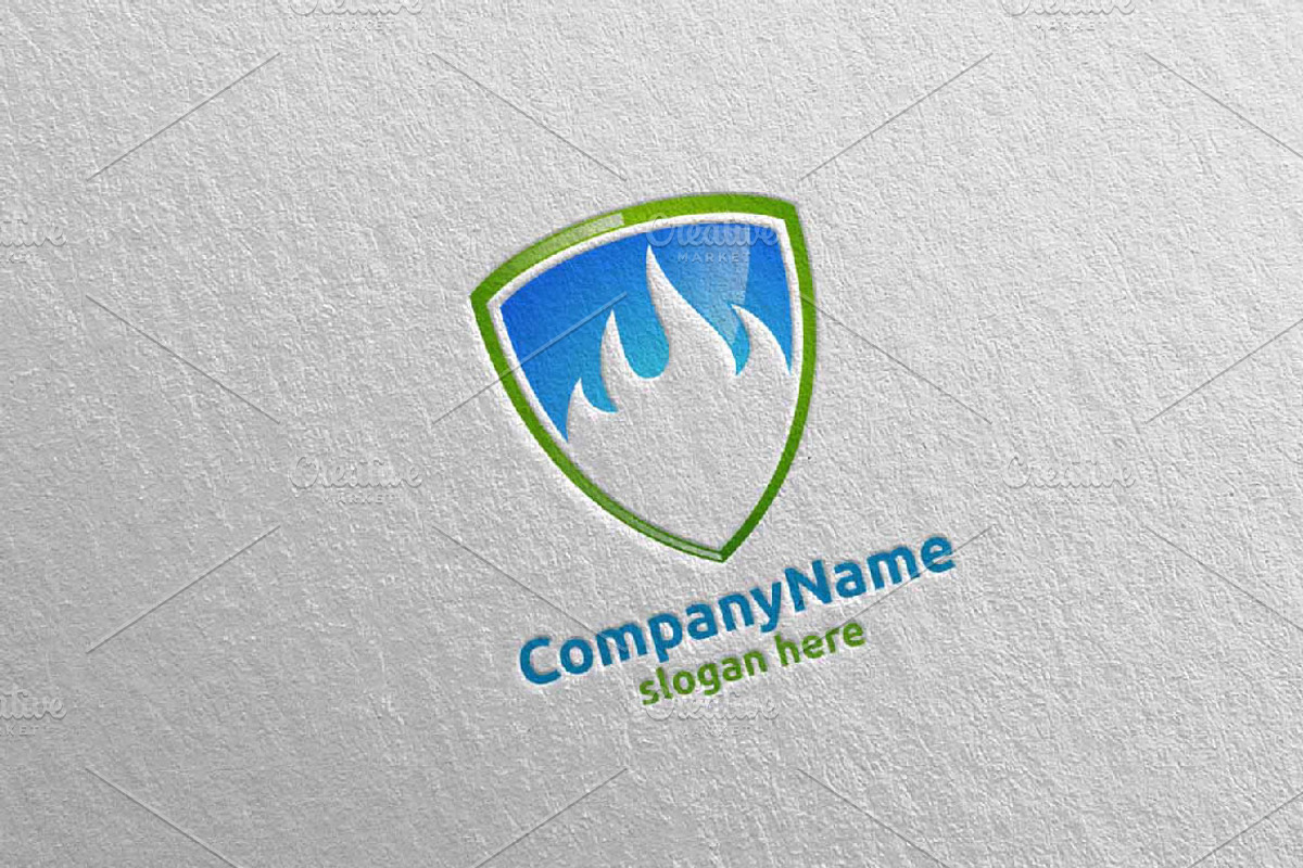 3D Fire Flame Element Logo Design 10, a Branding & Logo Template by ...