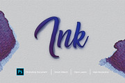 Ink Text Effect & Layer Style, a Layer Style Add-On by shahsoft