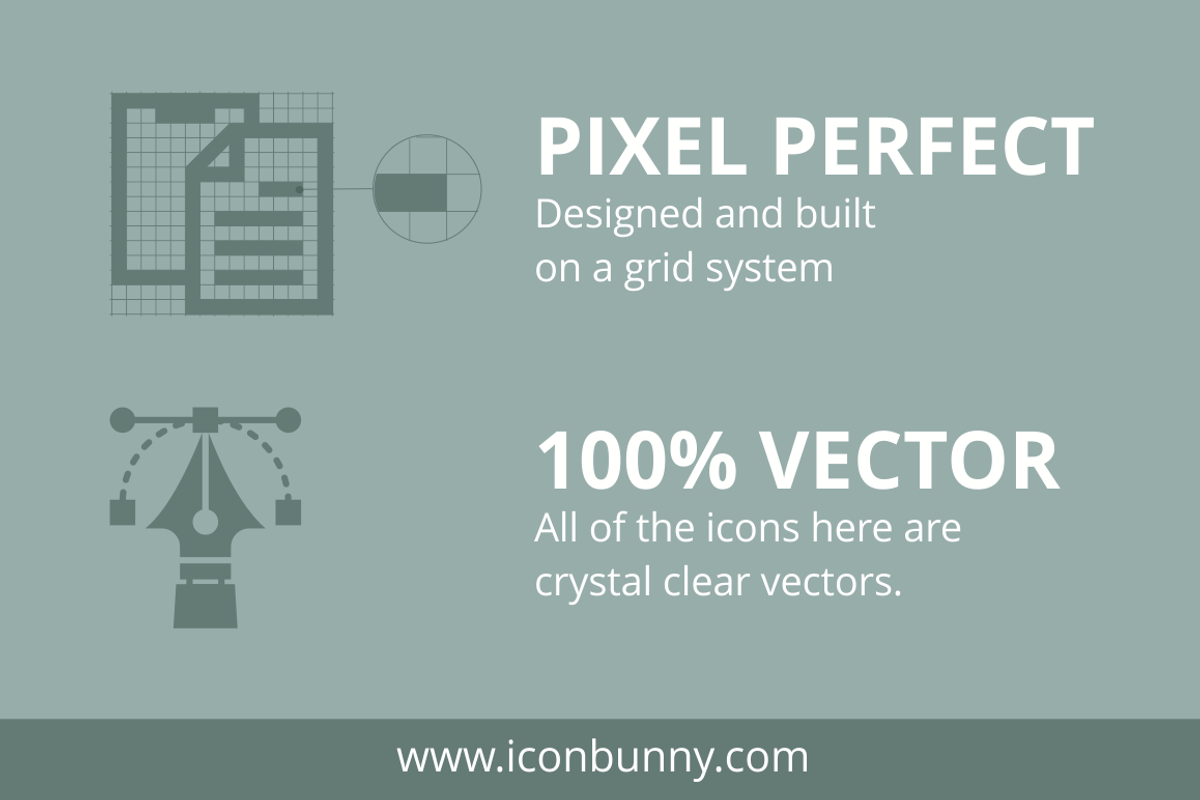 100 Data Filled Round Corner Icons, an Outline Icon by IconBunny
