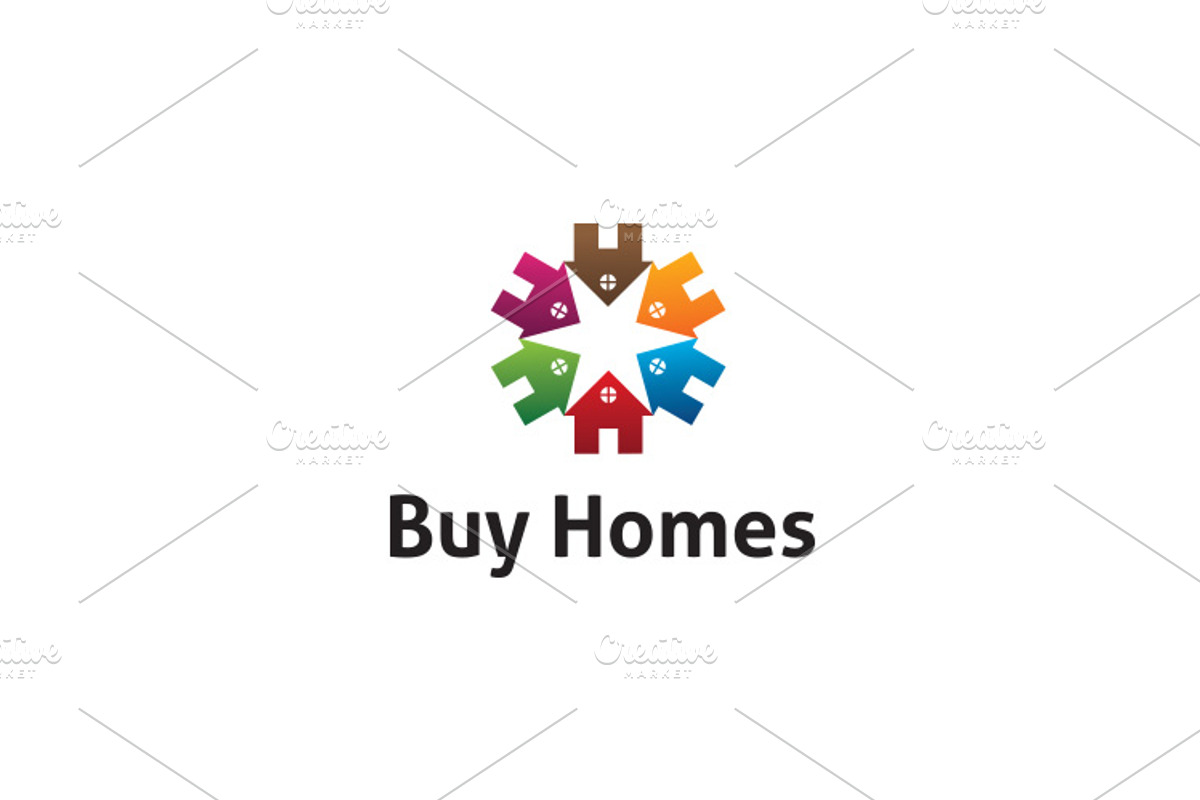 Buy Homes Real Estate, a Branding & Logo Template by Arslan