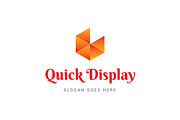 Quick Display Logo, a Branding & Logo Template by Olattayil Venture