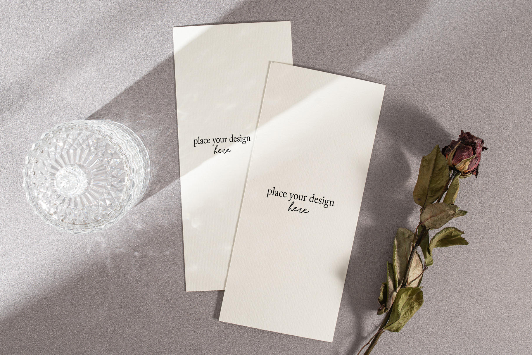 4x9 Card - 5 Mockup, a Mockup by ariodsgn | Creative Market