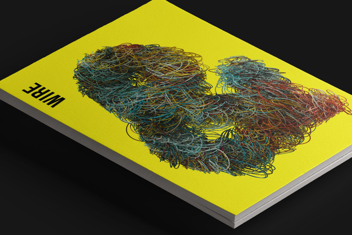 Color Wire Font, a Font by Handmadefont | Creative Market