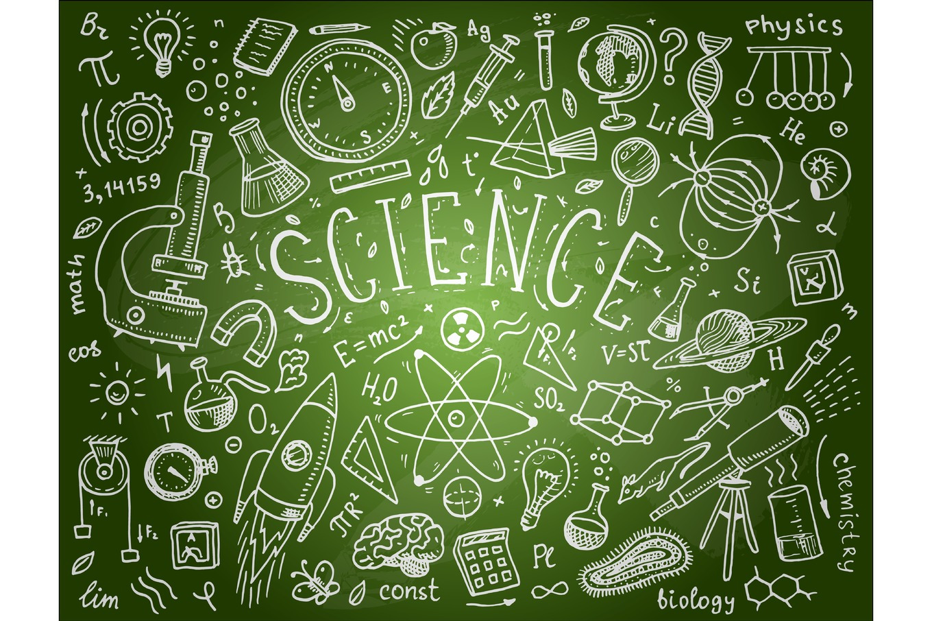 engraved hand drawn in old sketch and vintage style. scientific ...