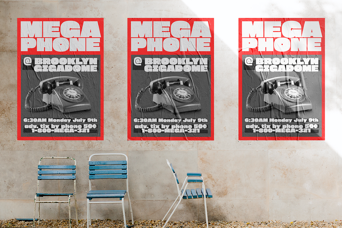 Megabold: World's Heaviest Typeface