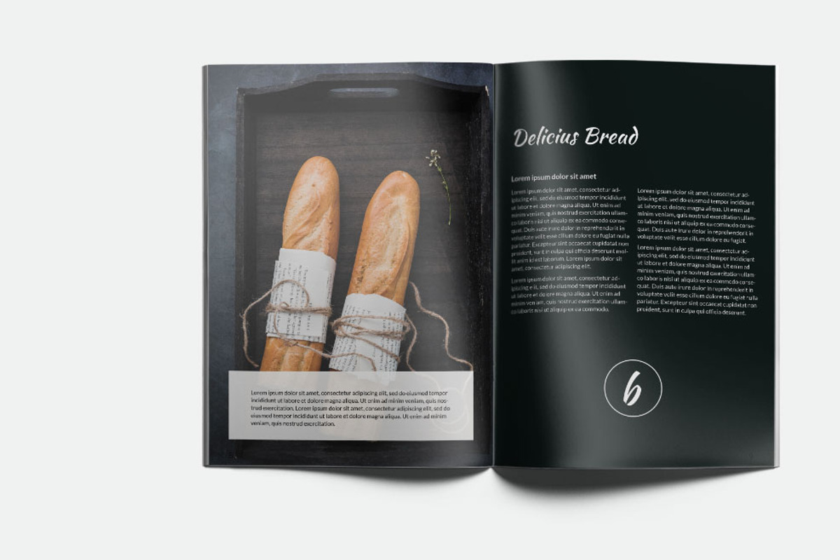 BAKERY - Bread Bifold Brochures, a Brochure Template by TypeMakers