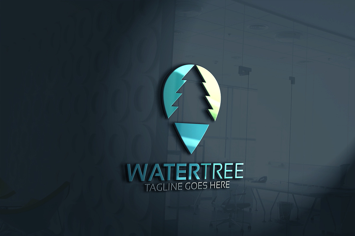 Water Tree Logo, a Branding & Logo Template by Josuf Media