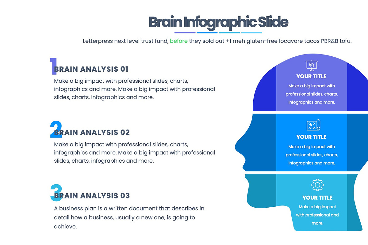 BRAIN PowerPoint Infographics