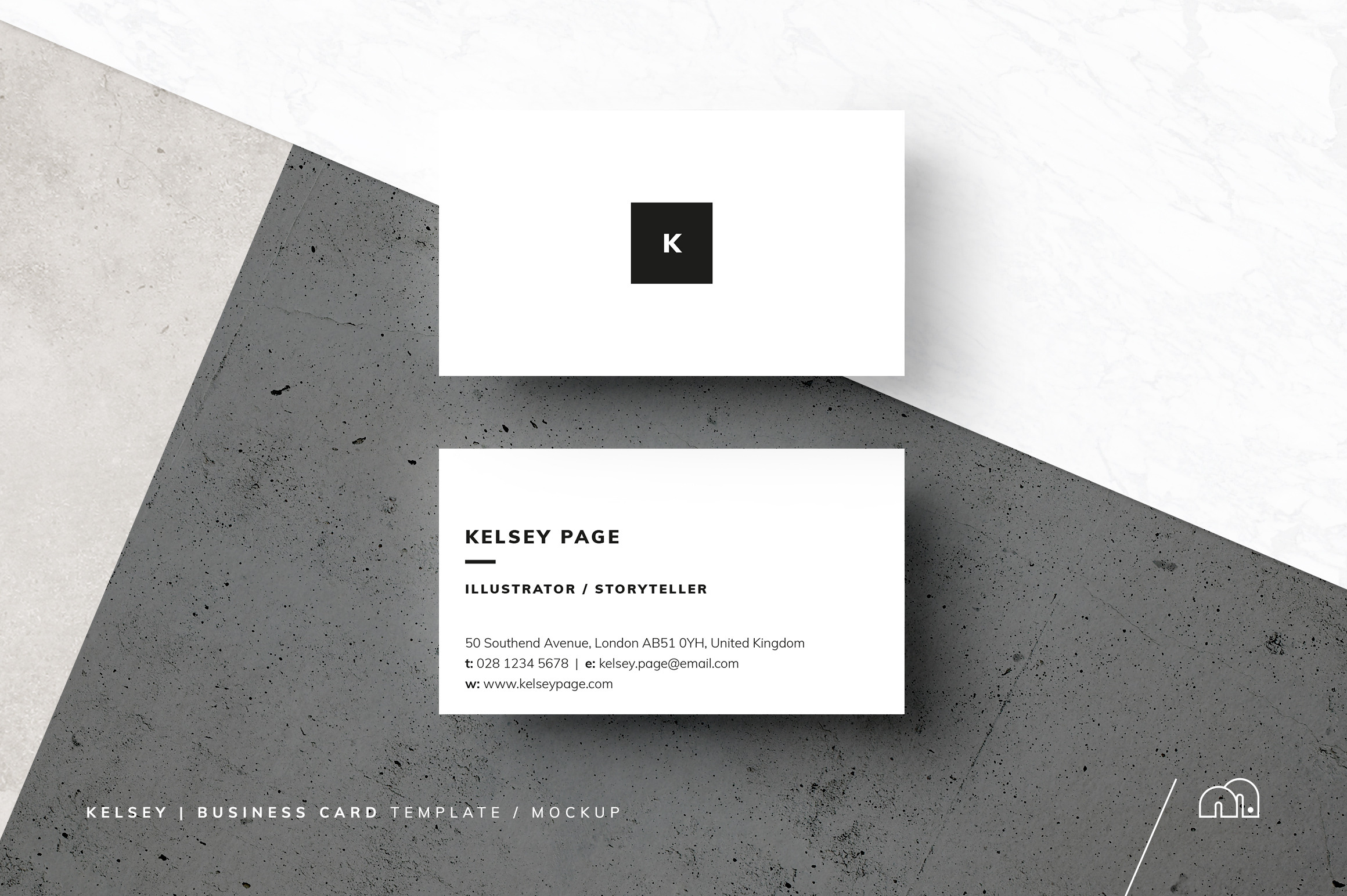 Business Card - Kelsey, a Business Card Template by bilmaw creative