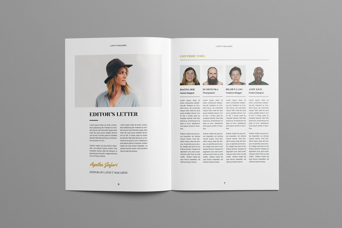 Layout Magazine, a Magazine Template by Leaflove