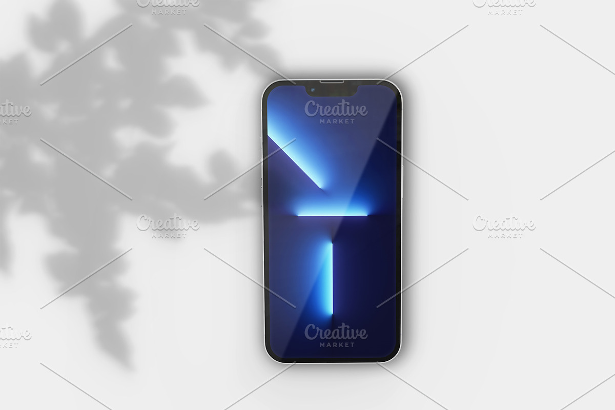 Realistic Iphone 13 pro mockup