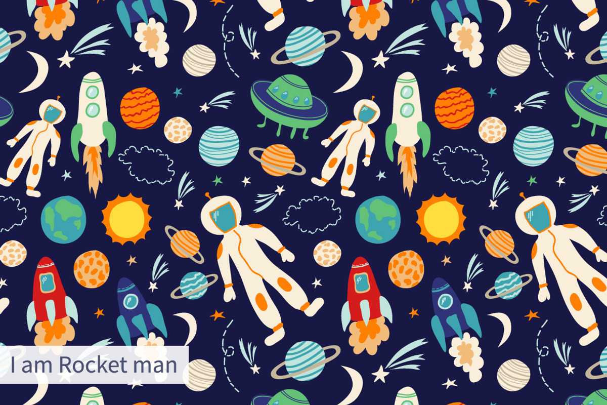Boy Seamless Patterns Vector Set, a Pattern Graphic by LarysaZabrotskaya