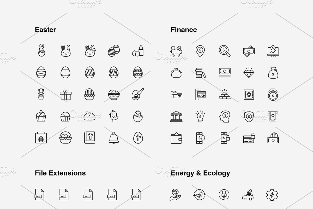 Ultimate Line Icons Pack, an Outline Icon by Graphic Pear