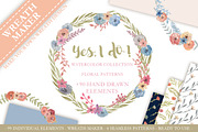 I do Flowers & Wreath Creator, an Illustration by Penelo Design
