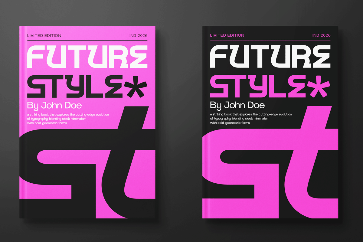 Nortan – A Futuristic Modern Display, a Sans Serif Font by roomspace ...