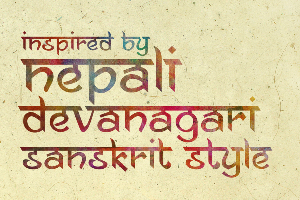 Ananda Namaste, a Sans Serif Font by aannda