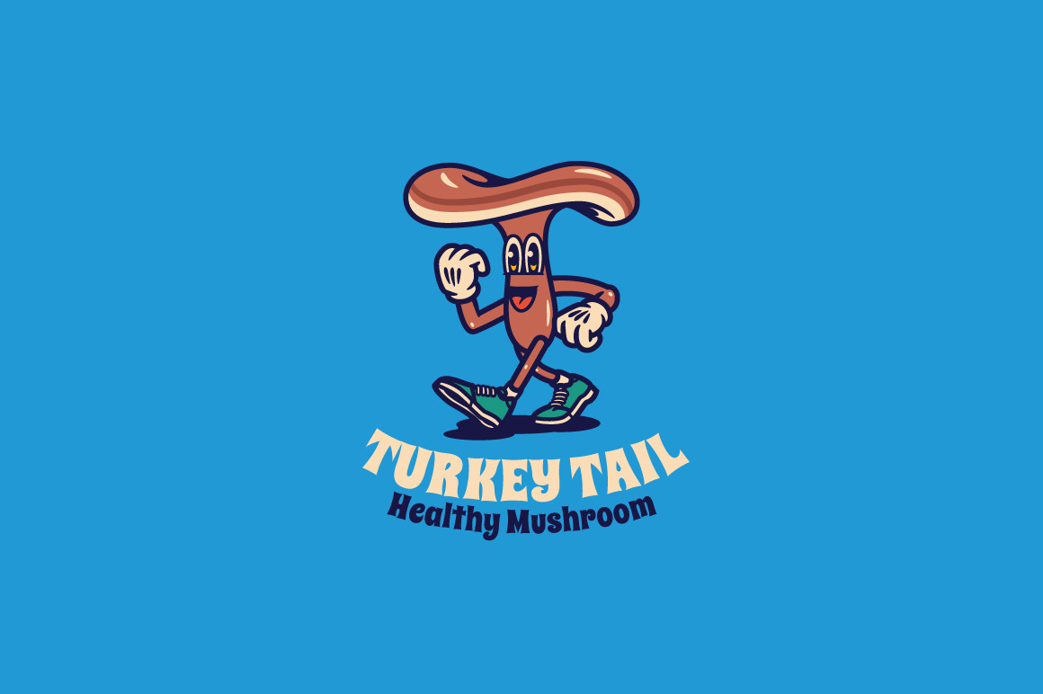 Turkey Tail Logo Template, a Branding & Logo Template by Kreasi Malam