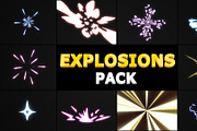 Cartoon Explosions Pack | FCPX